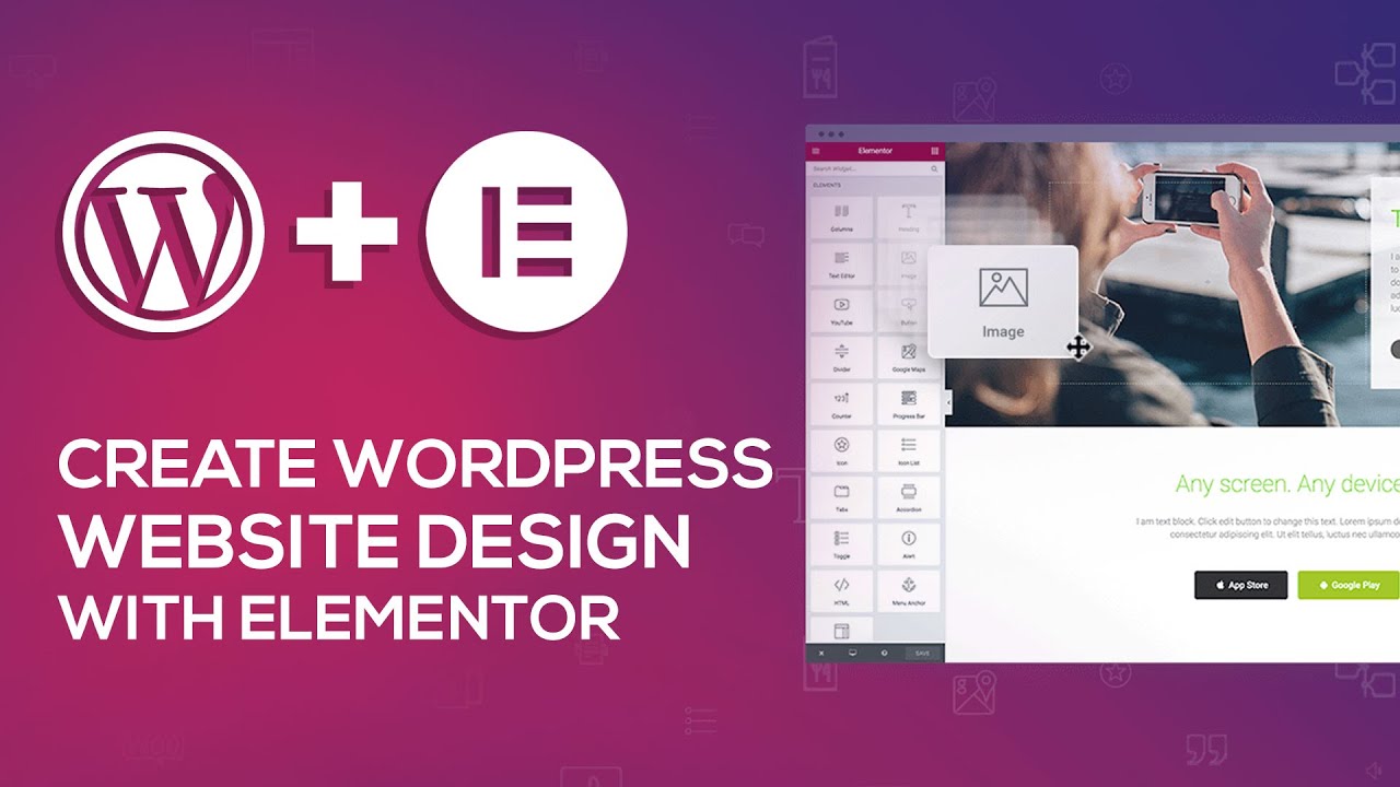 How To Create WordPress Website Design Using Elementor Page Builder | Simple Tutorial in 2022 ...